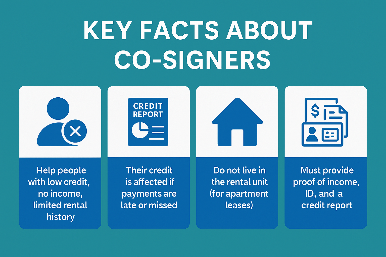 What is a cosigner | cosigner for apartment | Definition of Cosigner